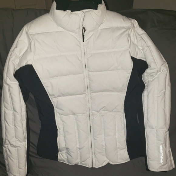 Obermeyer | Jackets & Coats | Obermeyer White Down Coat Size 8 | Poshmark
